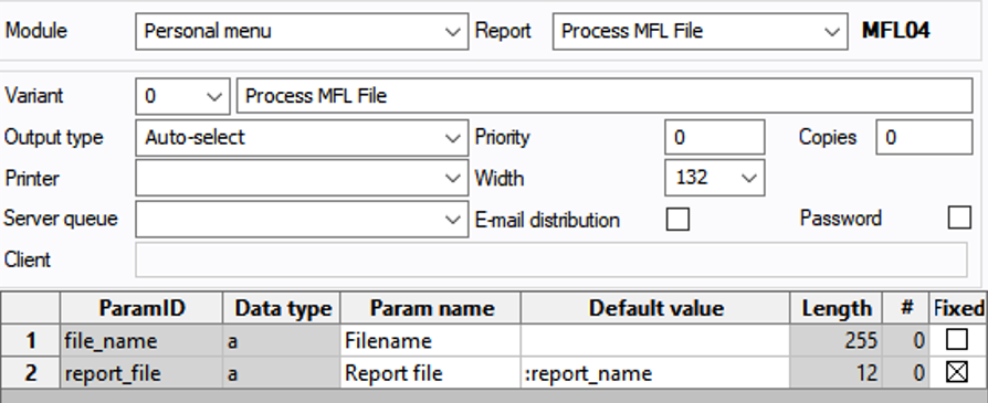 Multicompany options